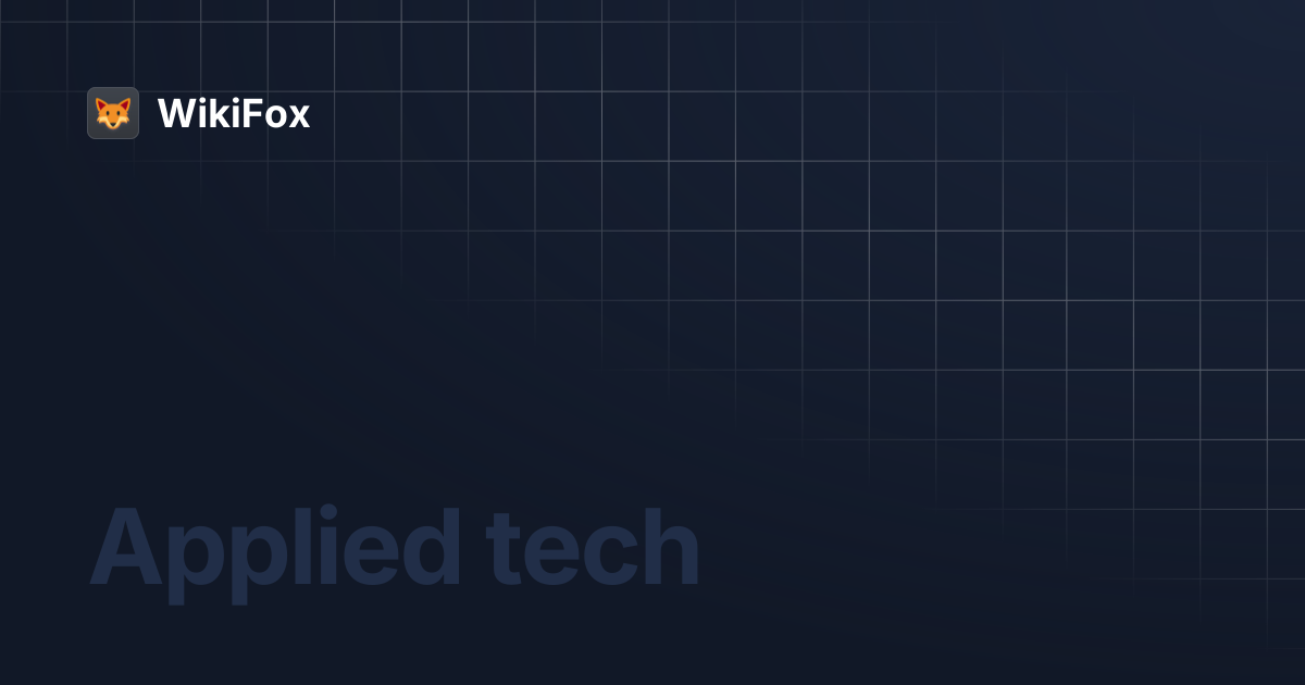 Applied tech | WikiFox
